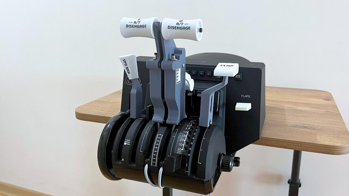 Real Boeing 737 Thrust Lever, Flight Simulator – sierradelta3d