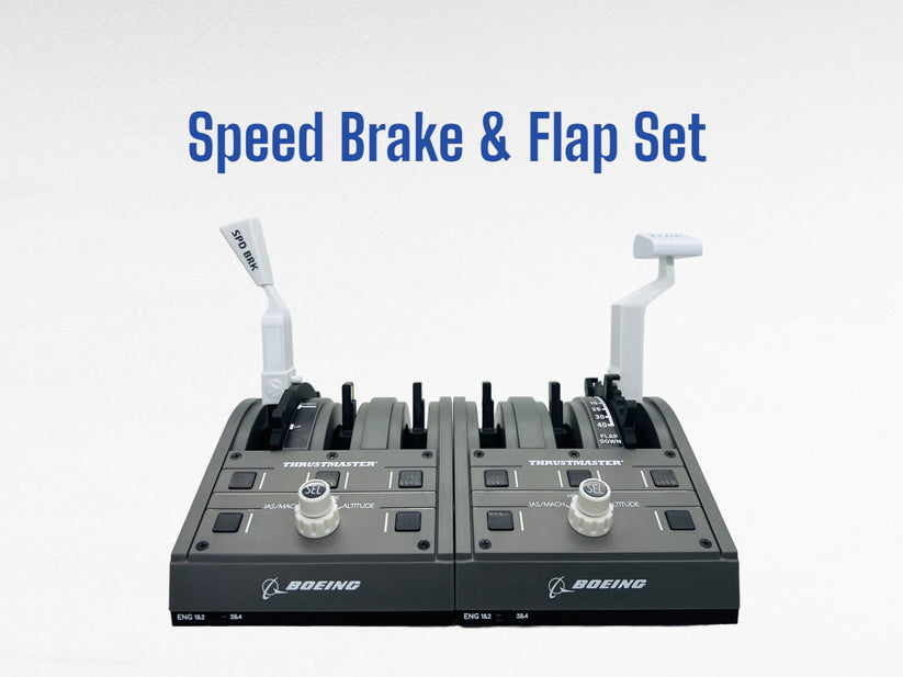 Boeing 737 Throttle Lever Addons for Thrustmaster TCA Quadrant Boeing ...