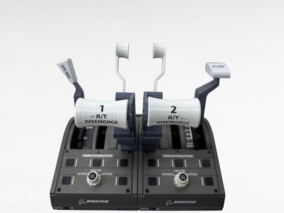 Boeing 737 Throttle Levers for Thrustmaster TCA Quadrant Boeing Editio ...