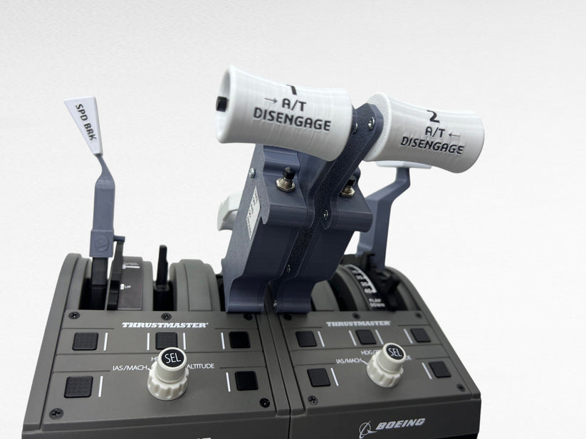 Boeing 737 Throttle Levers for Thrustmaster TCA Quadrant Boeing Editio ...