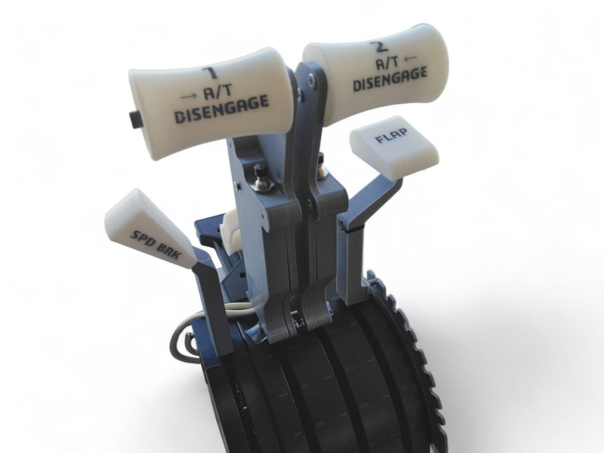 Boeing 737 Thrust Levers for Saitek Throttle Quadrant – sierradelta3d