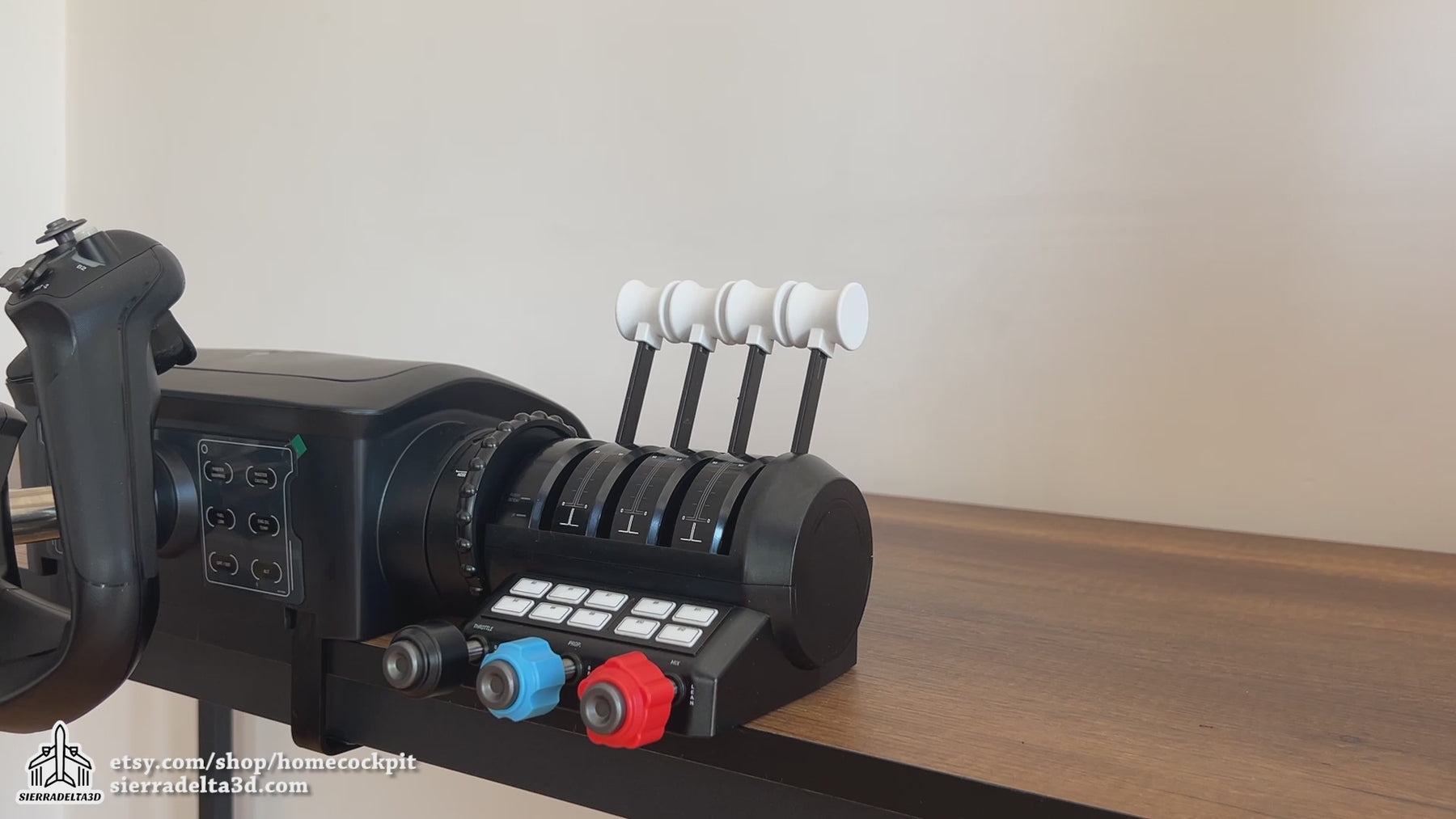 B737 Thrust Lever Upgrade for VelocityOne Flight Control SierraDelta3D ...